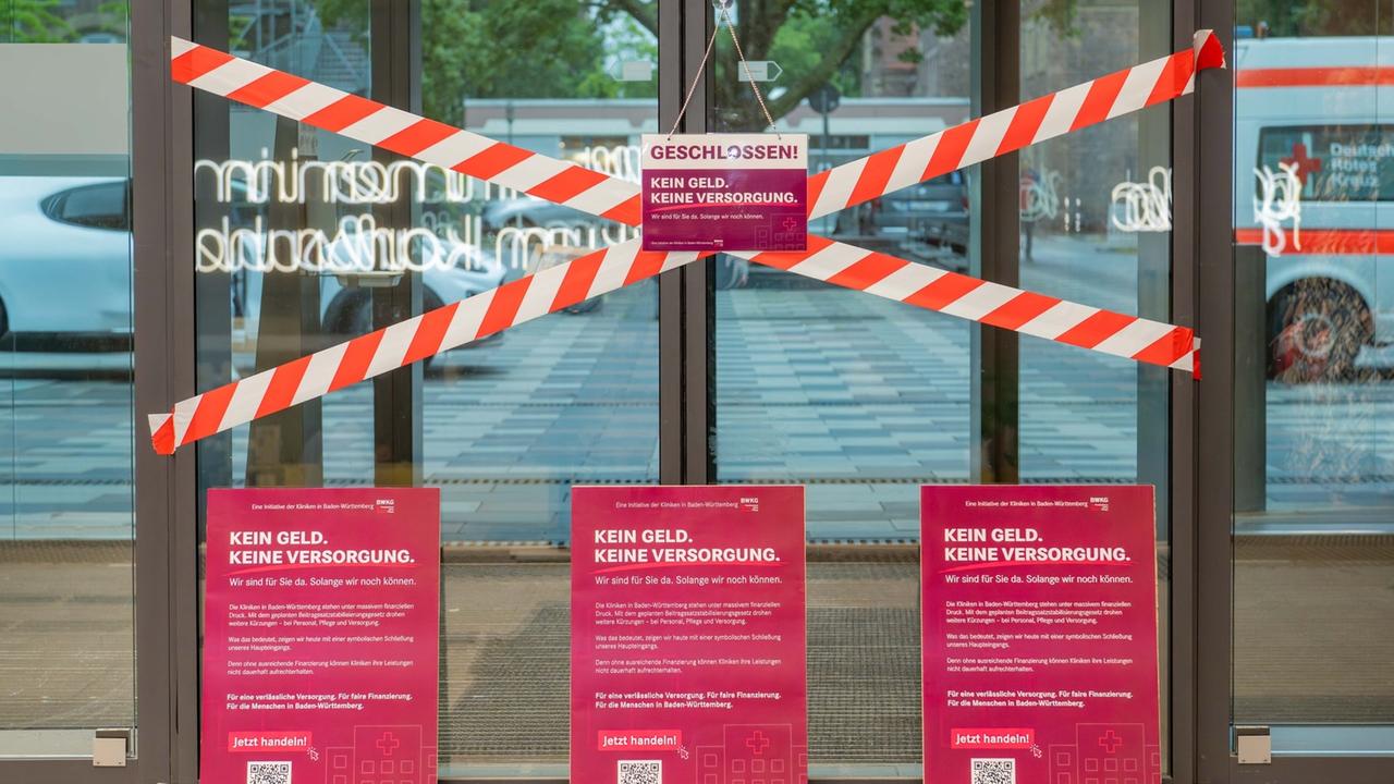 Baden-Württemberg: Mehrere Krankenhäuser schließen heute die Türen ...