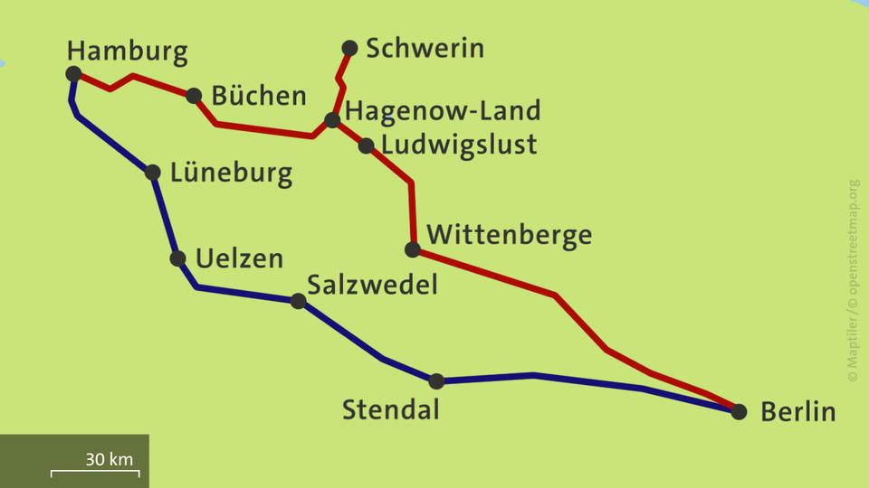 ICE-Strecke Berlin-Hamburg ab heute Abend monatelang gesperrt ...