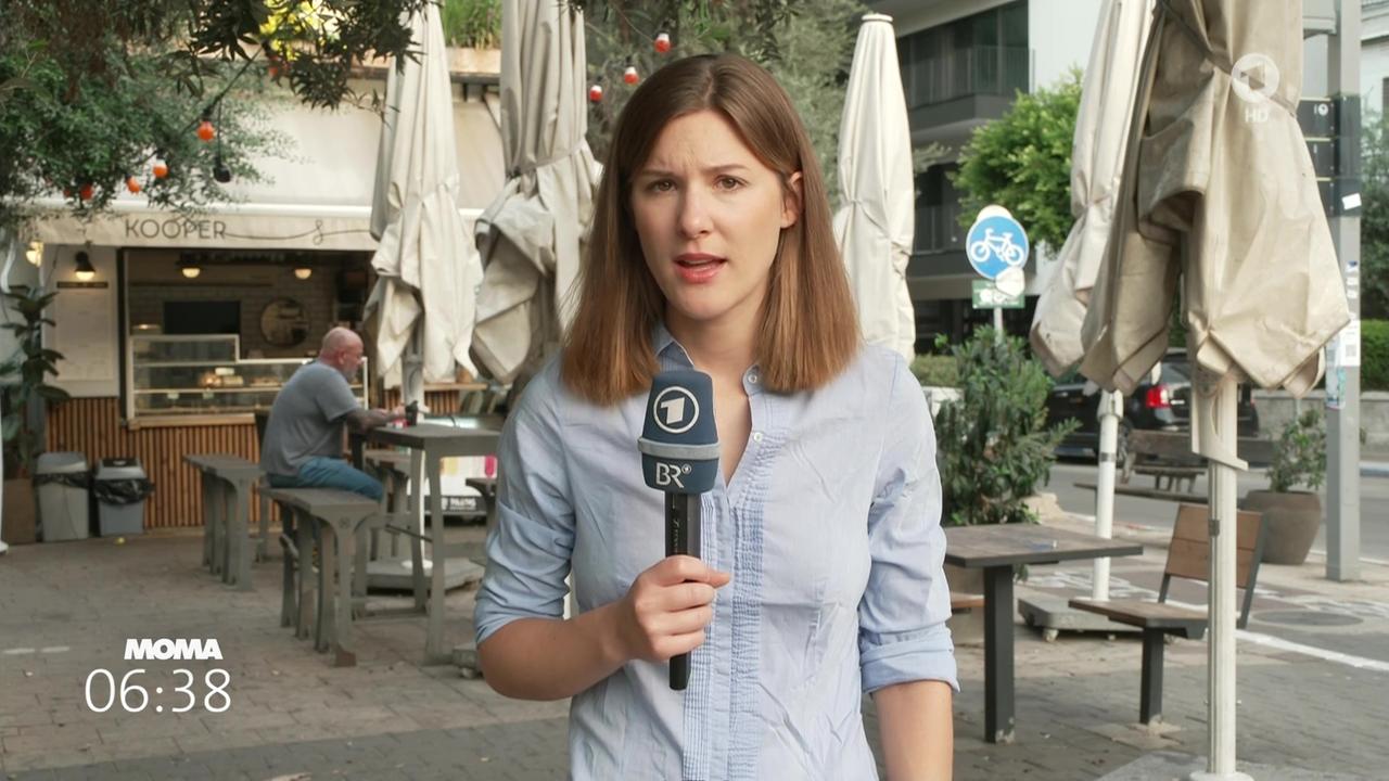 "Die Menschen bereiten sich hier wirklich für den Ernstfall vor", Sophie von der Tann, ARD Tel ...