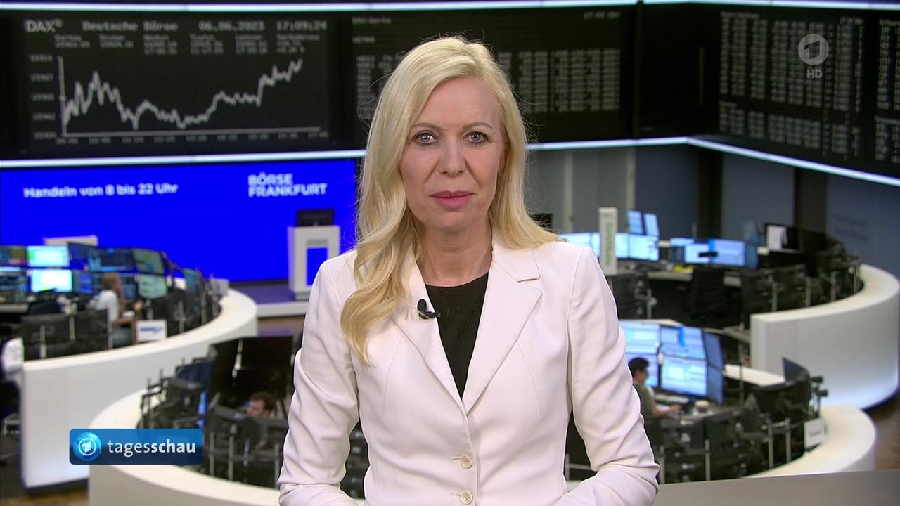 Antje Erhard, HR, mit Informationen aus der Frankfurter Börse | tagesschau.de