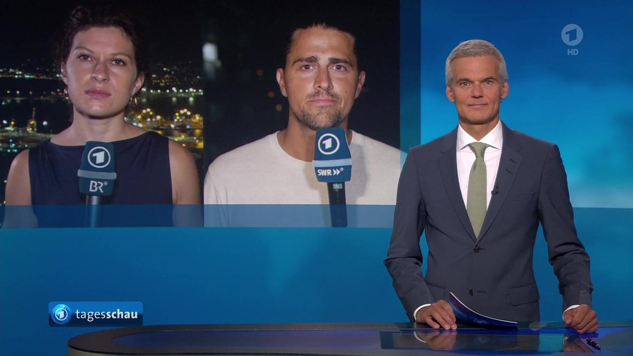 Hanna Resch, ARD Tel Aviv, zzt. Haifa, und Ramin Sina, ARD Kairo, zzt ...