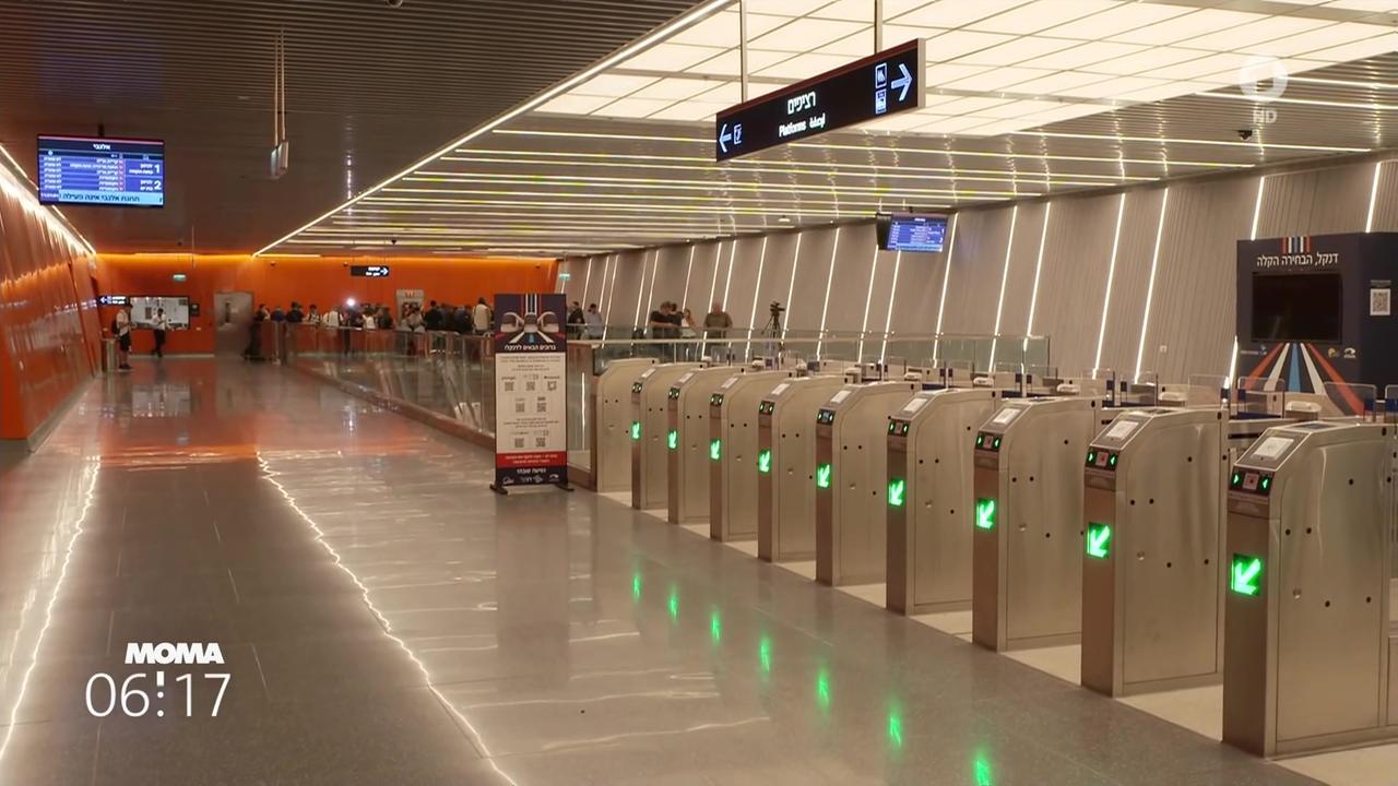 Die erste von drei geplanten Dankal-Linien soll den Großraum Tel Aviv ...