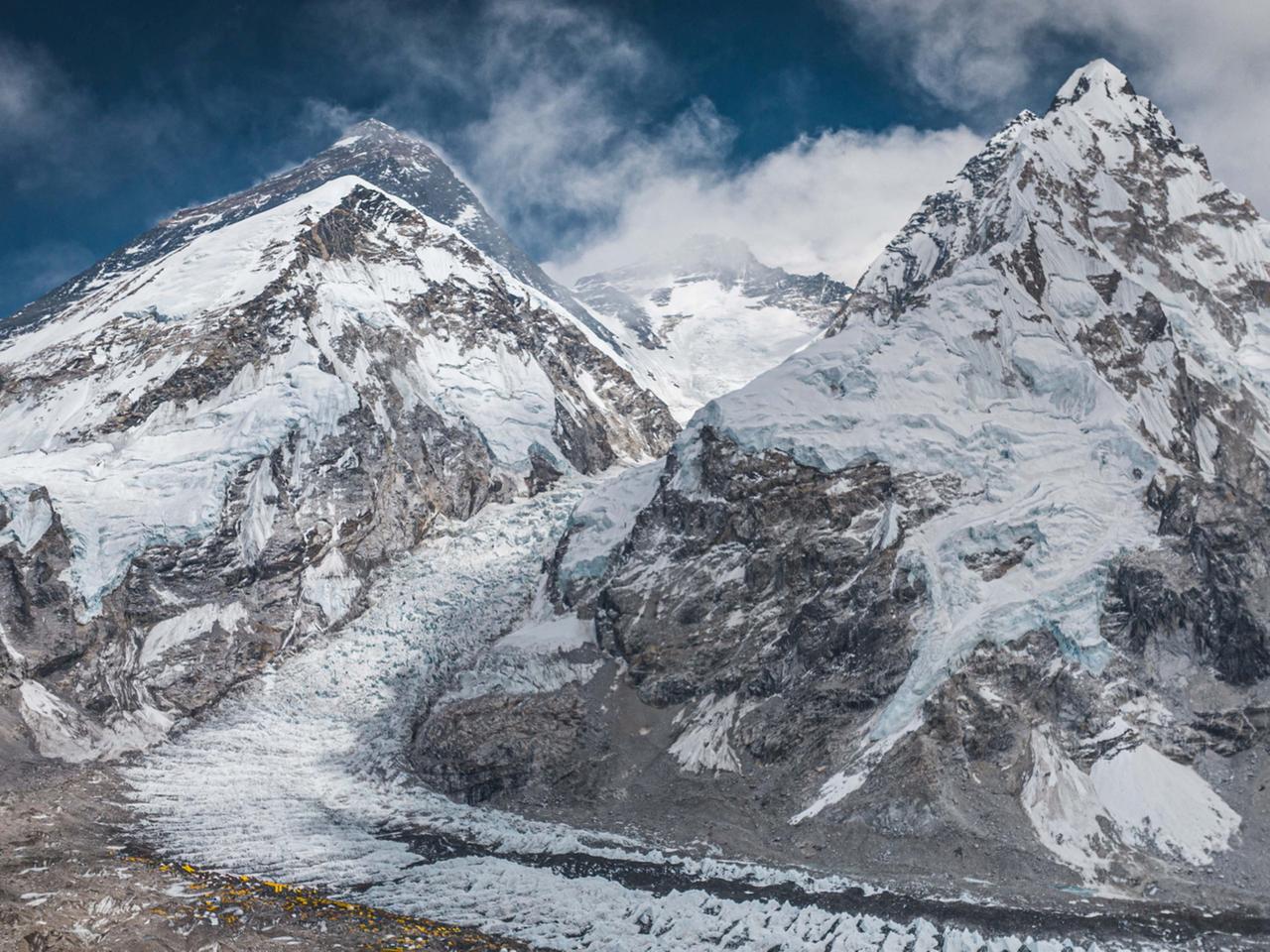 Mount Everest Elf Tonnen Müll Rund Um Mount Everest Gesammelt