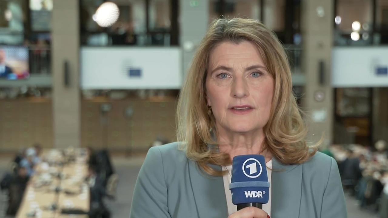 "Das ist ein Hallo-Wach-Ruf", Tina Hassel, ARD Brüssel, zum EU ...