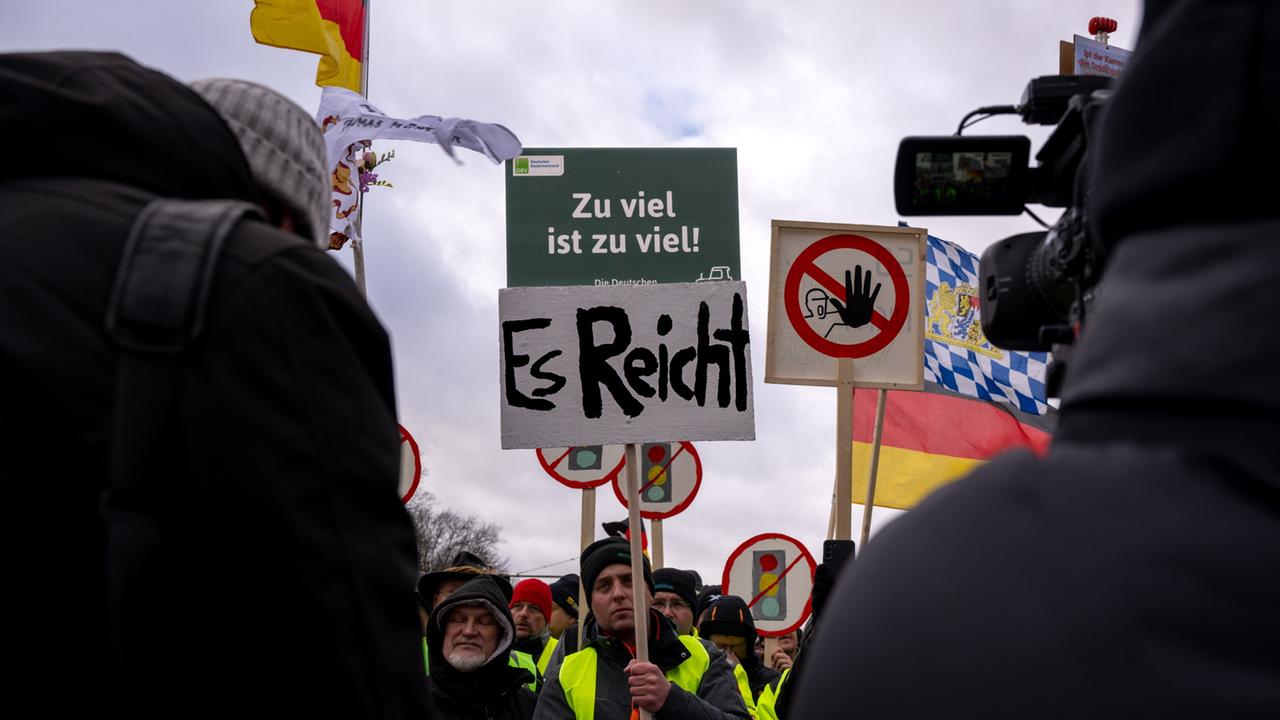 Bauernprotest in Berlin: Sie wollen mehr | tagesschau.de