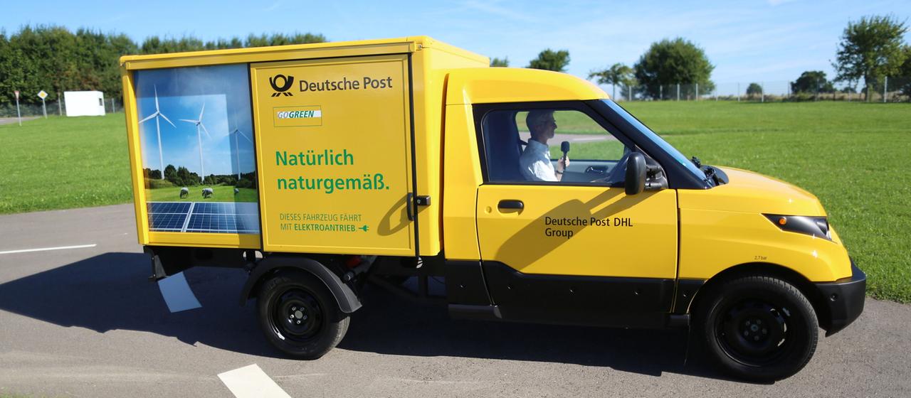 Leise durch die Stadt: Pakete aus dem E-Transporter | tagesschau.de