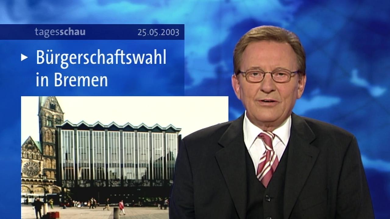 tagesschau vor 20 Jahren, 25. Mai 2003 | tagesschau.de