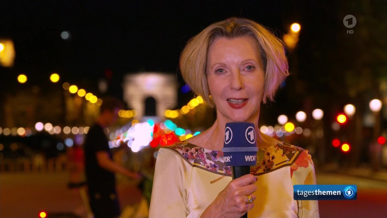 "Das Land, die Stadt verzaubert", Sabine Rau, ARD Paris, zu den ...