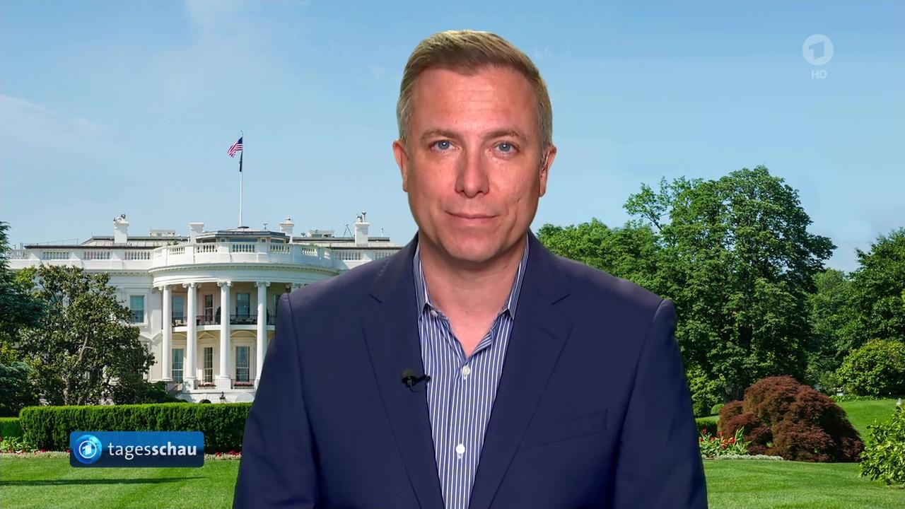 Torben Börgers, ARD Washington, zum ersten Auftritt von US ...