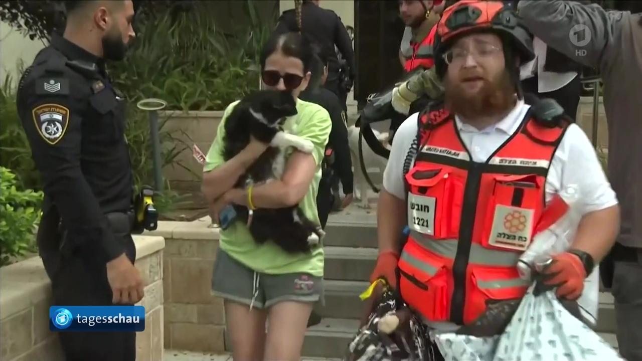 Iran greift Israel erneut mit Raketen an: Luftalarm in weiten Teilen des Landes | tagesschau.de