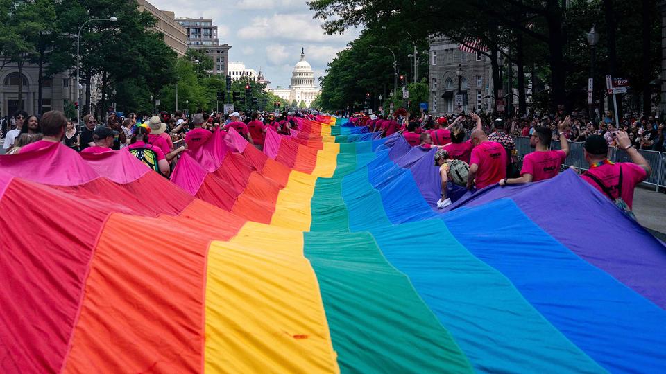 Tausende feiern bei Pride-Parade in Washington | tagesschau.de