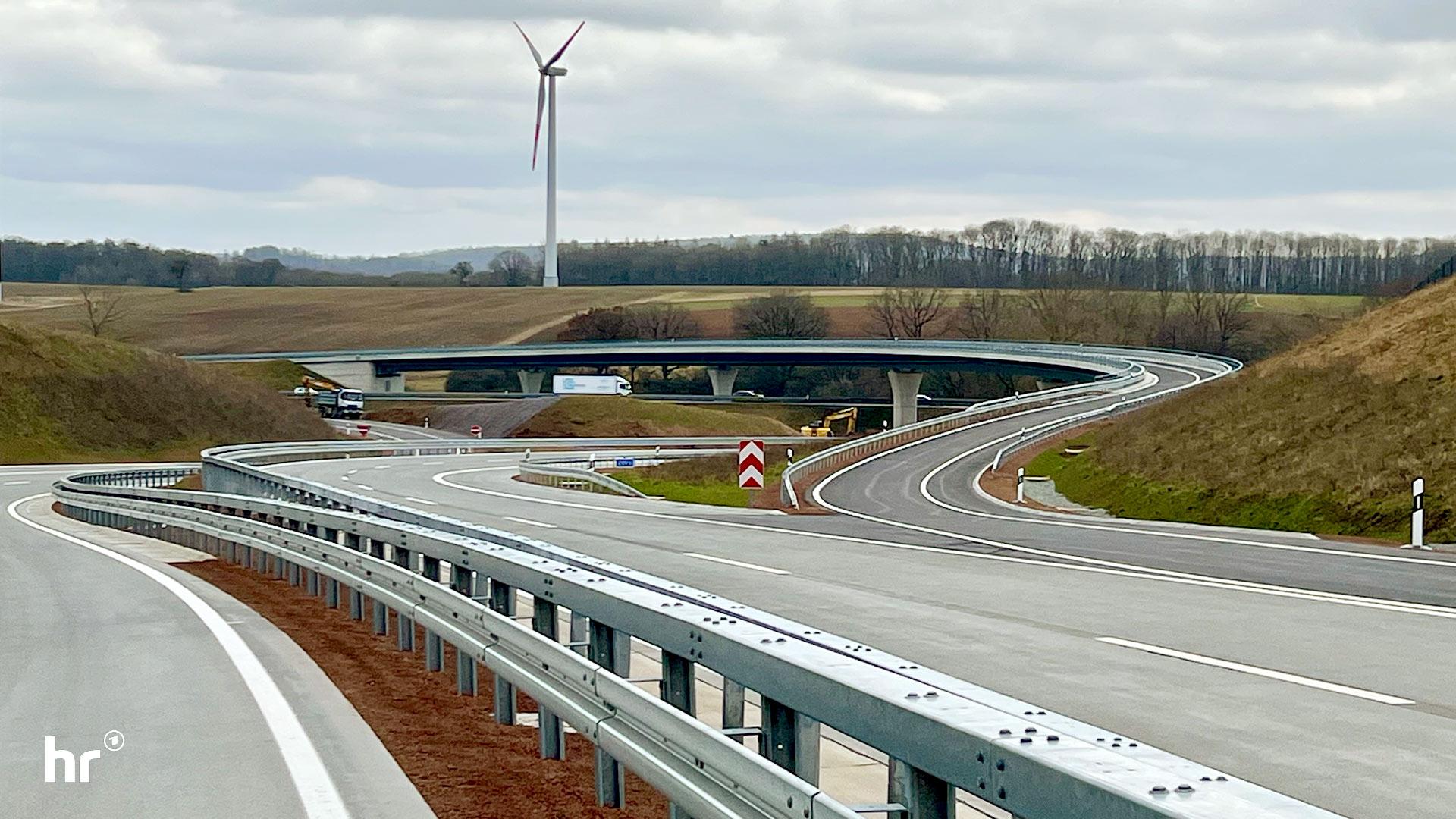 Hessen: A49-Abschnitt vor Freigabe: Die Achterbahn-Autobahn wird bald eröffnet | tagesschau.de