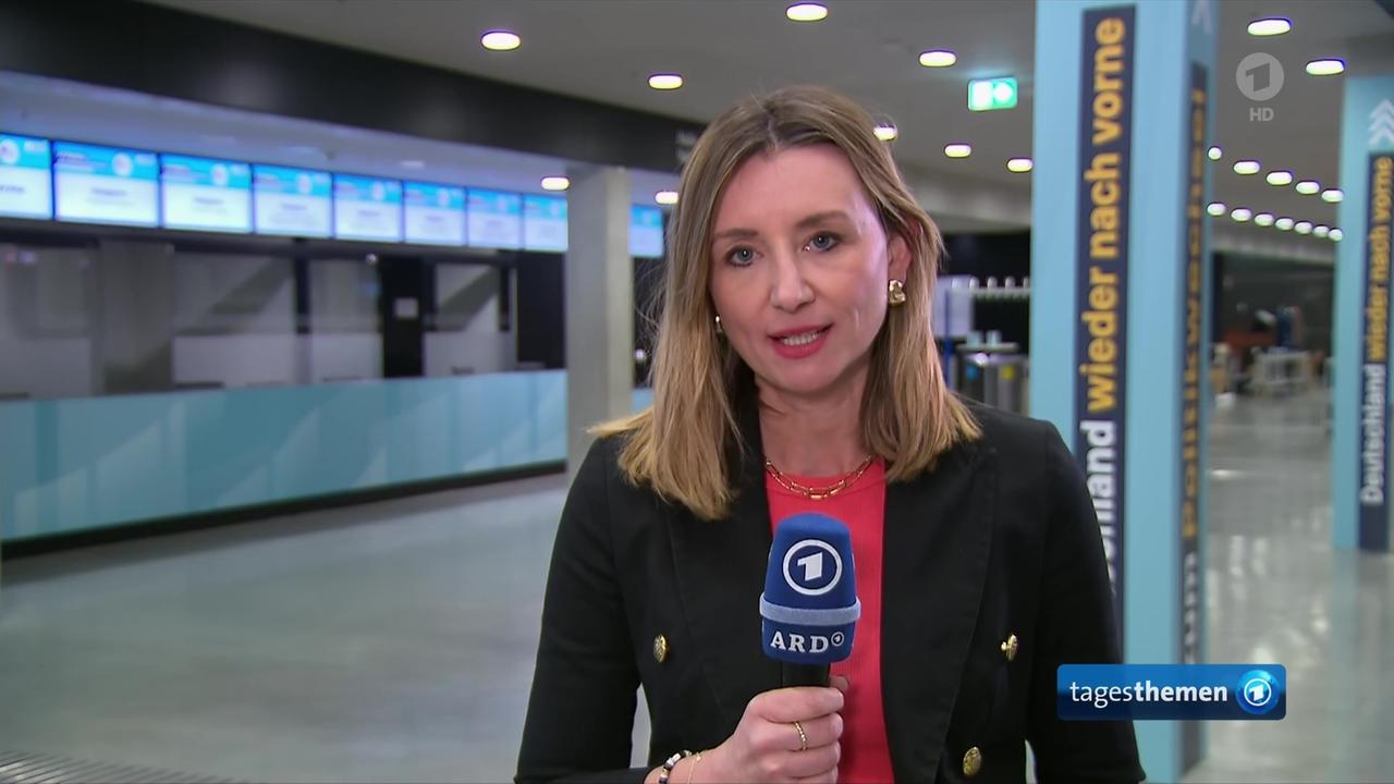 Sarah Frühauf, ARD Berlin, zur Stimmung in der CDU beim Parteitag ...