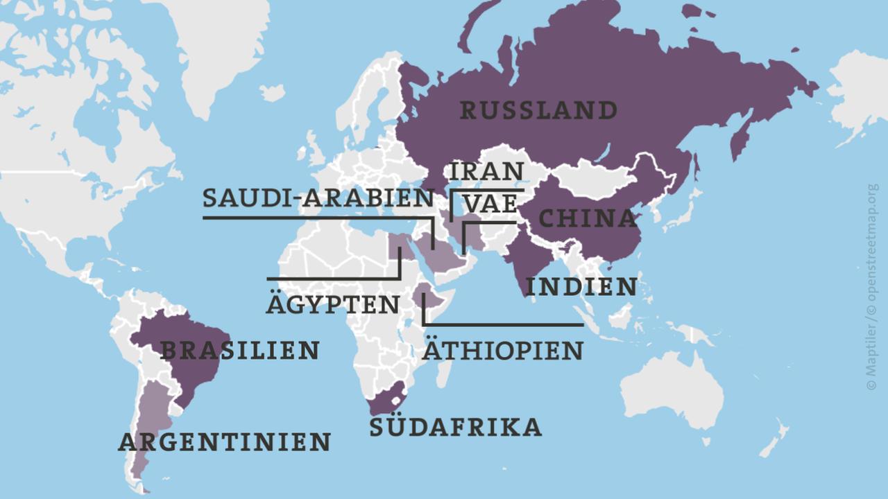 BRICS-Erweiterung: Das neue Gegengewicht zum Westen | tagesschau.de