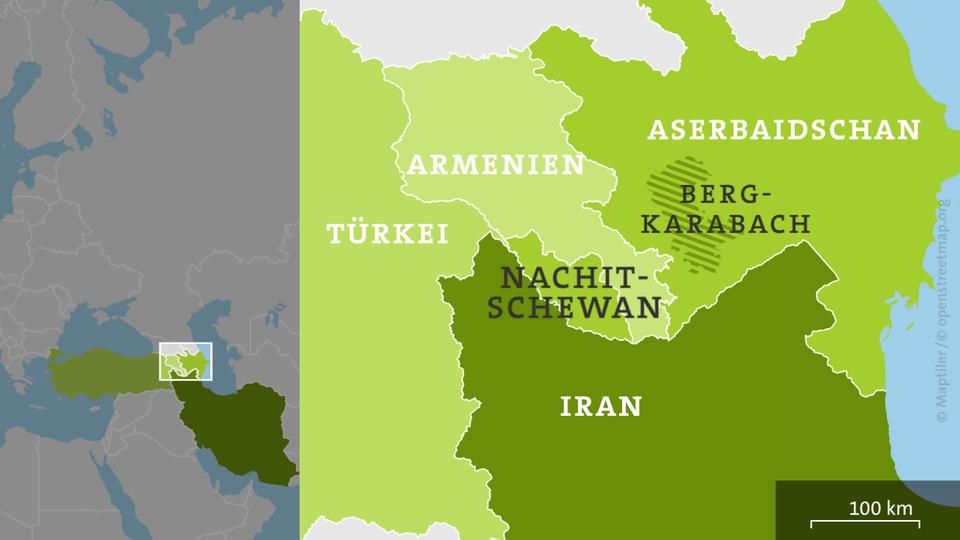 Armenien und Aserbaidschan - Der lange Schatten aus Nahost | tagesschau.de