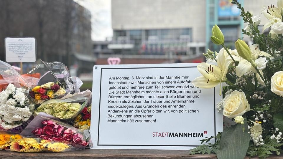 Baden-Württemberg: Mordprozess nach Amokfahrt in Mannheim beginnt am 31. Oktober | tagesschau.de