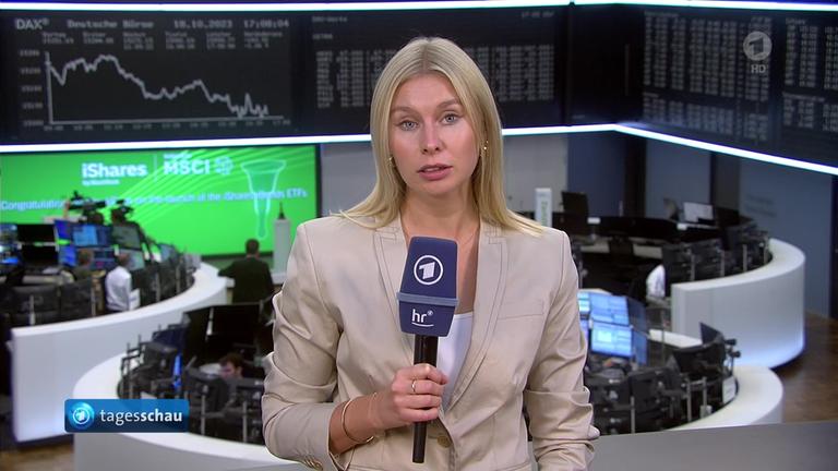 Anne-Catherine Beck, HR, mit Informationen zur Börse | tagesschau.de