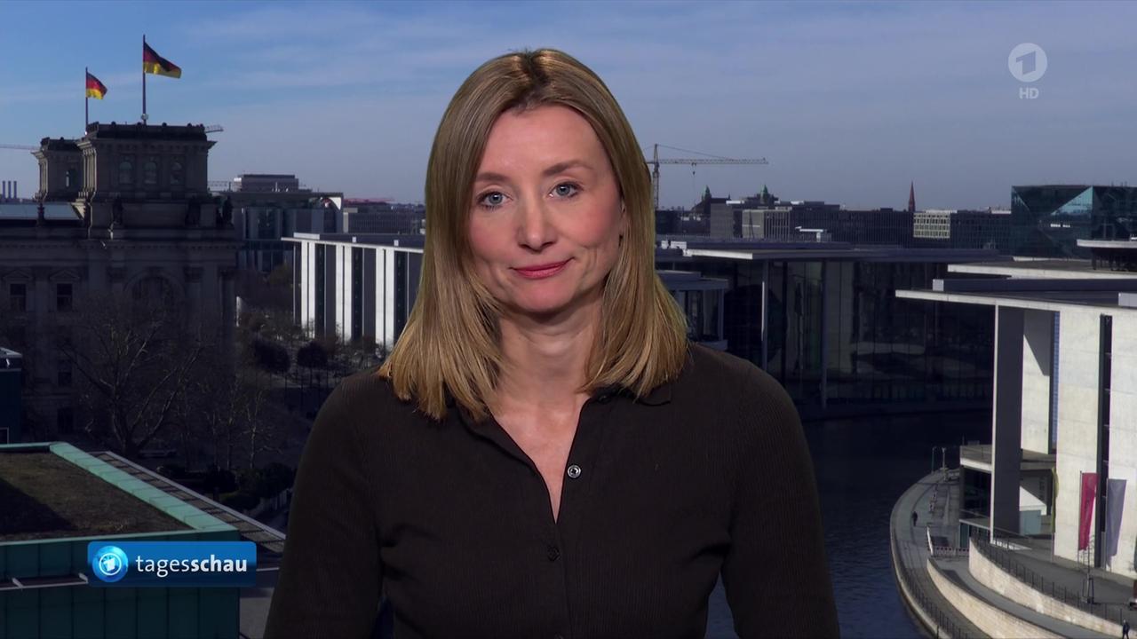 Sarah Frühauf, ARD Berlin, zur Diskussion um Finanzpaket von Union und ...