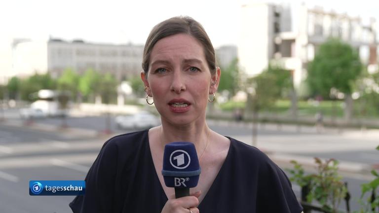 Katharina Willinger, ARD Istanbul zzt. Ankara, zu der Stichwahl in der ...