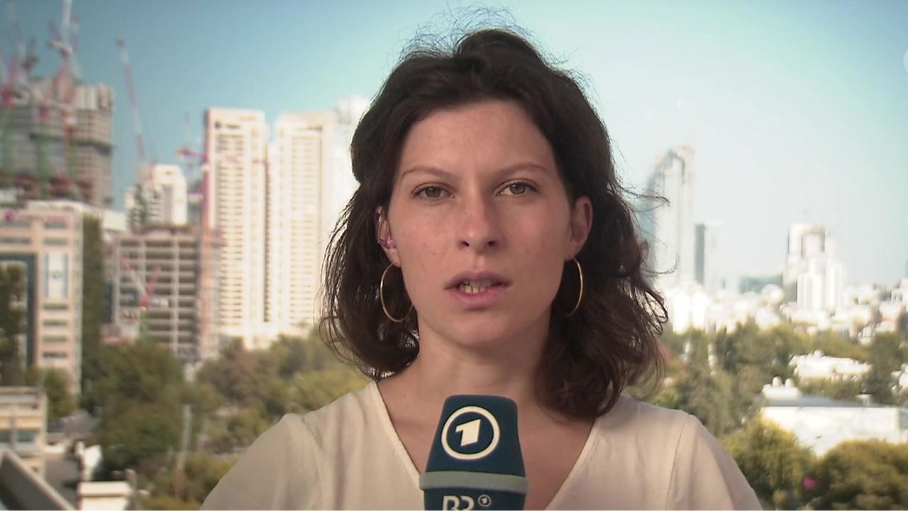 Hanna Resch, ARD Tel Aviv, zur aktuellen Lage in Israel | tagesschau.de