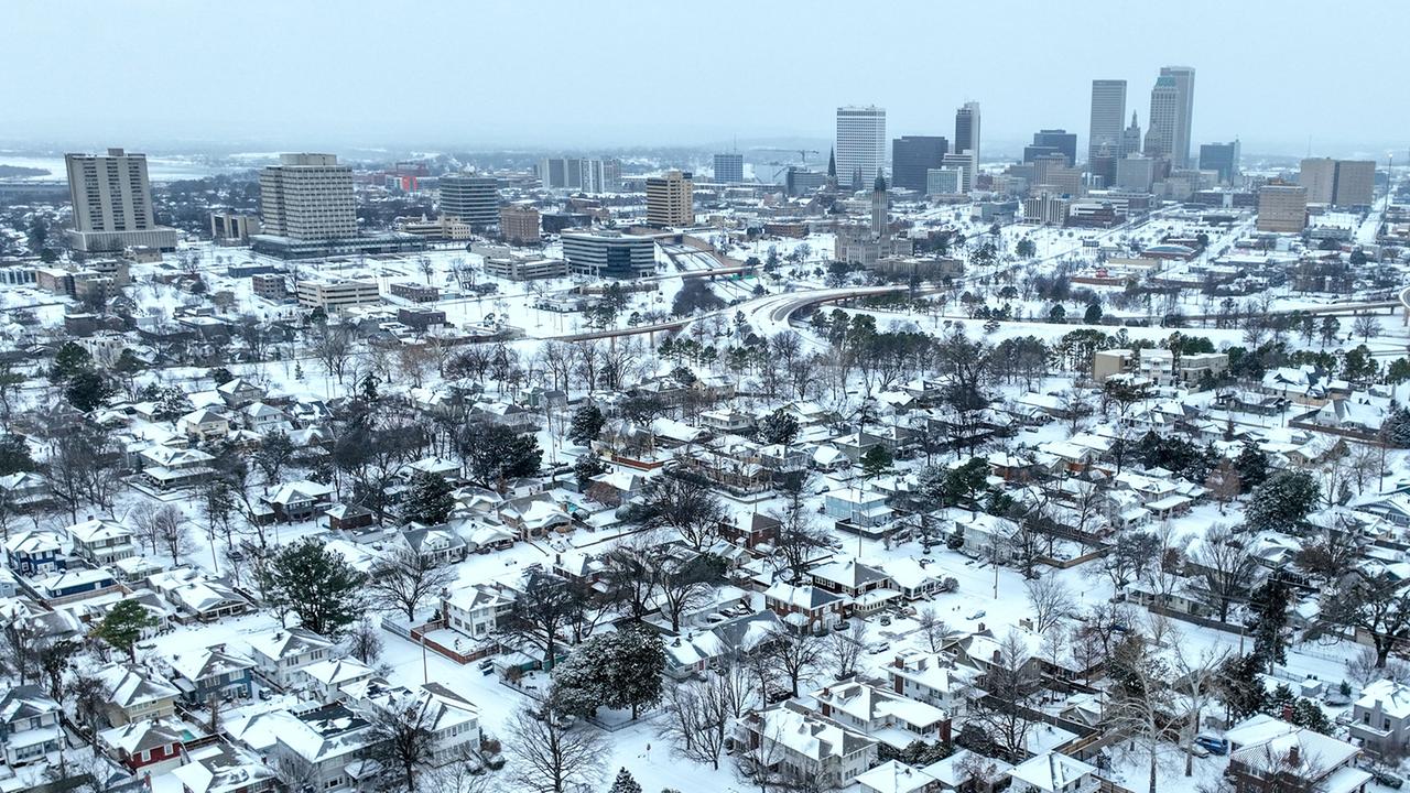 570.000 Haushalte in den USA wegen Wintersturms ohne Strom | tagesschau.de