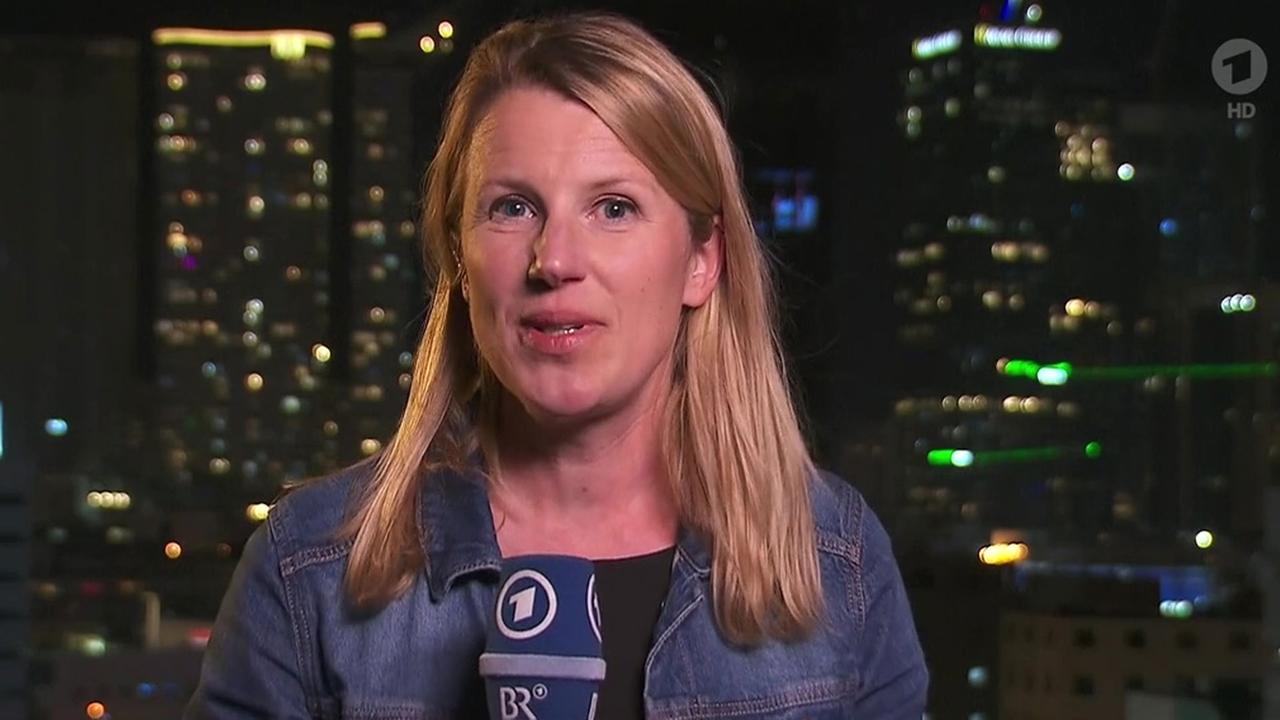 "Es schaukelt sich hier gerade etwas auf", Astrid Halder, ARD Tel Aviv ...