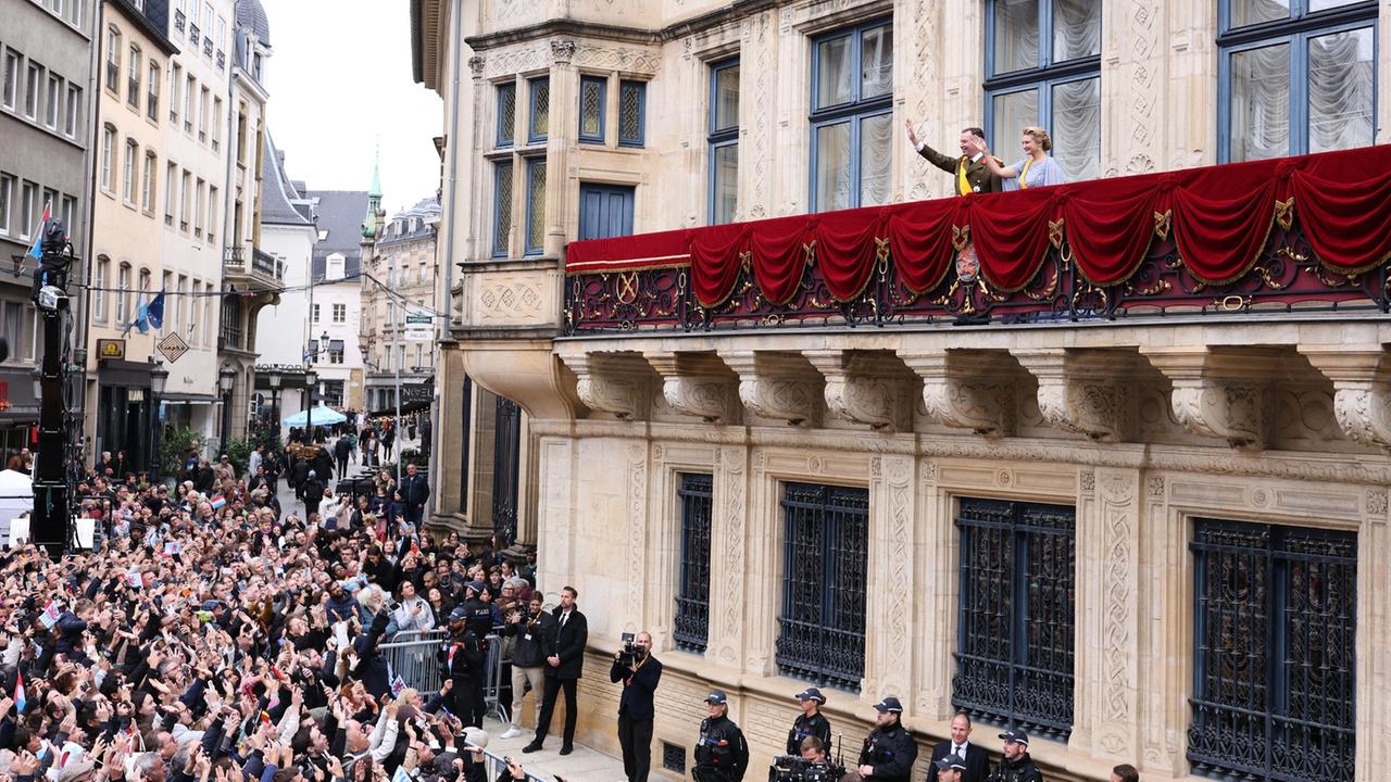 Bilderstrecke: Thronwechsel in Luxemburg: Auf Großherzog Henry folgt ...
