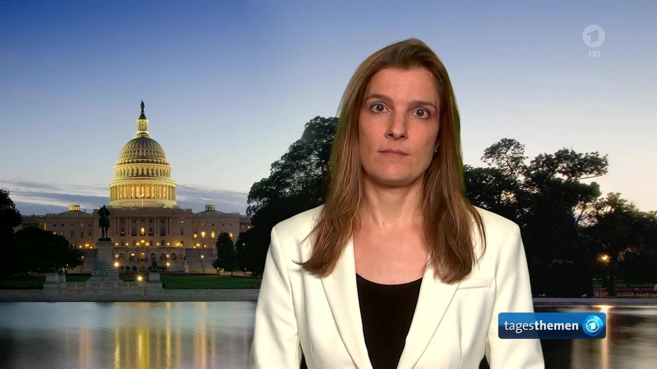 Kerstin Klein, ARD Washington, zur Eskalation vor dem US-Kapitol | tagesschau.de