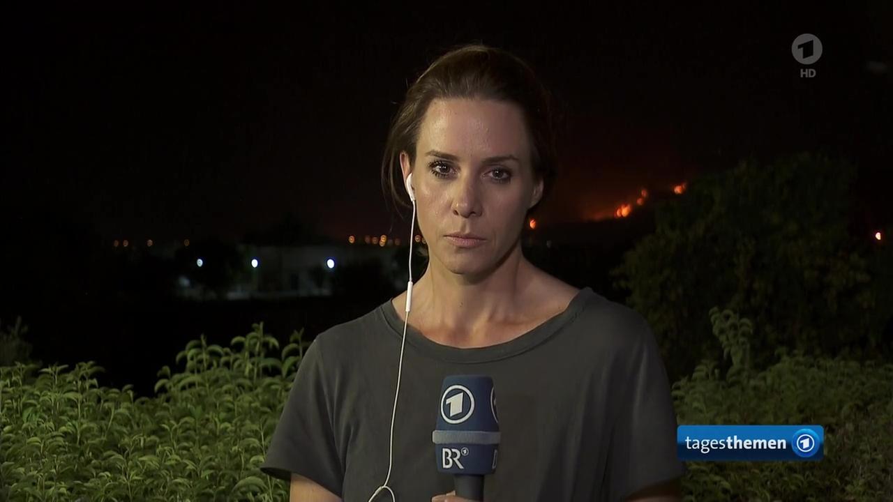 Natalie Amiri, ARD Rom zzt. Athen, zur Lage in Griechenland | tagesschau.de