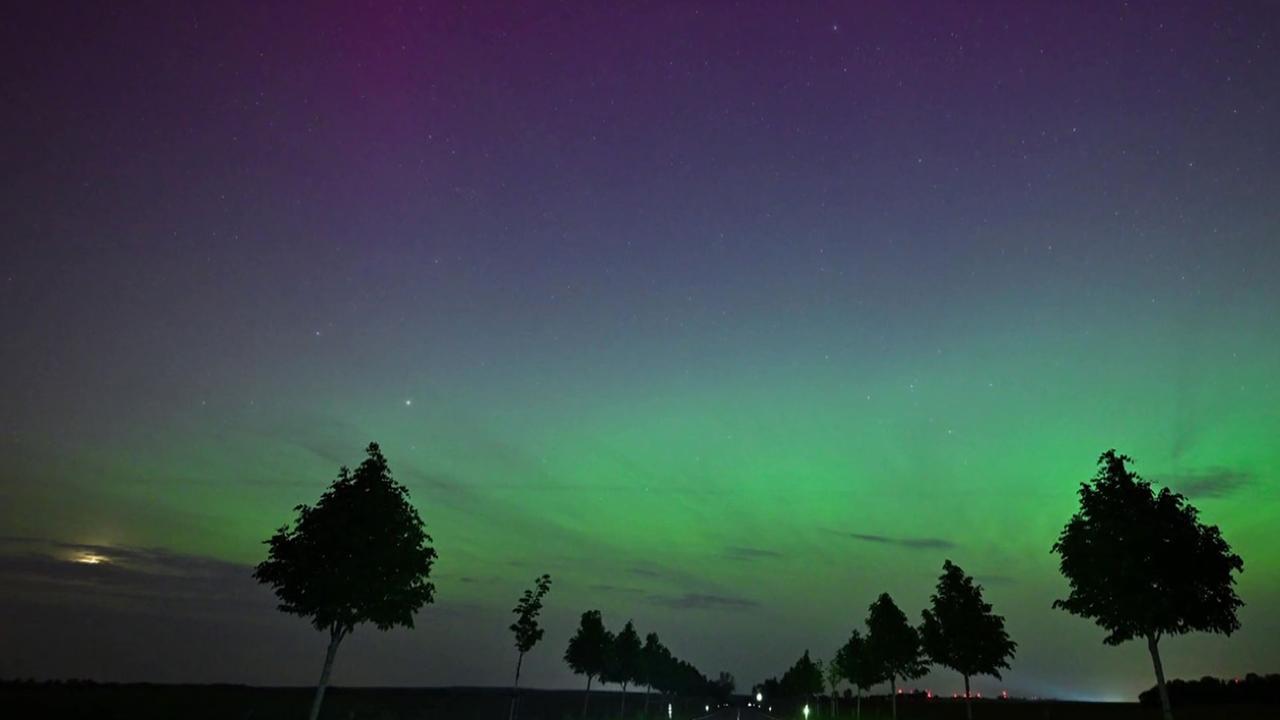 Extremer Sonnensturm beschert weiten Teilen Deutschlands Polarlichter | tagesschau.de