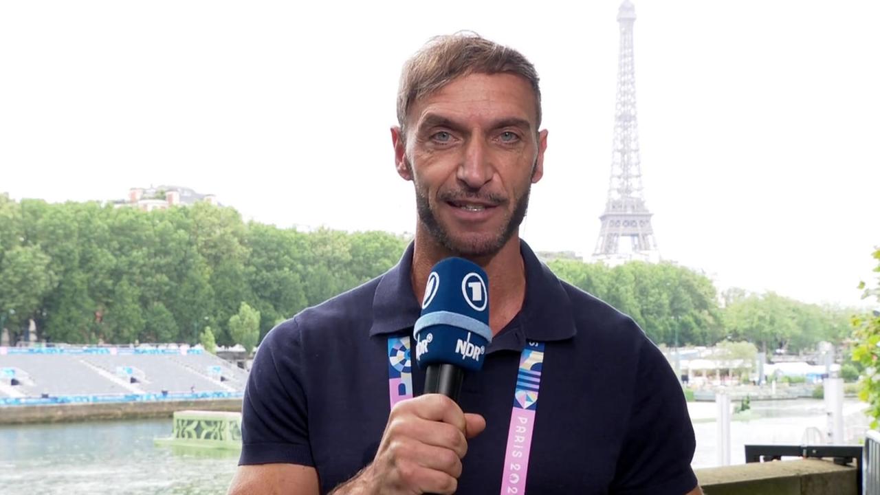 Patrick, Halatsch, NDR, zu der Stimmung in Paris vor der Eröffnungszeremonie der Olympischen ...