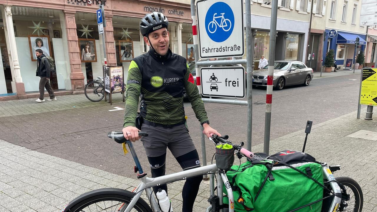 Bilderstrecke: Fahrradkurier-Weltmeister: Der Karlsruher Michael ...