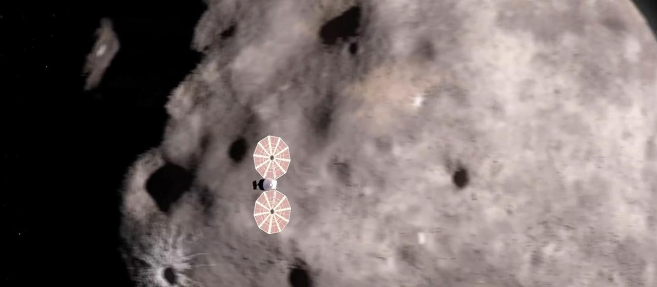 NASA-Raumsonde Lucy meistert ihren ersten Asteroiden | tagesschau.de