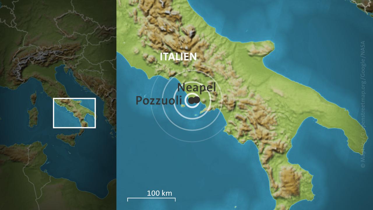 Neapel erneut von schwerem Erdbeben erschüttert | tagesschau.de