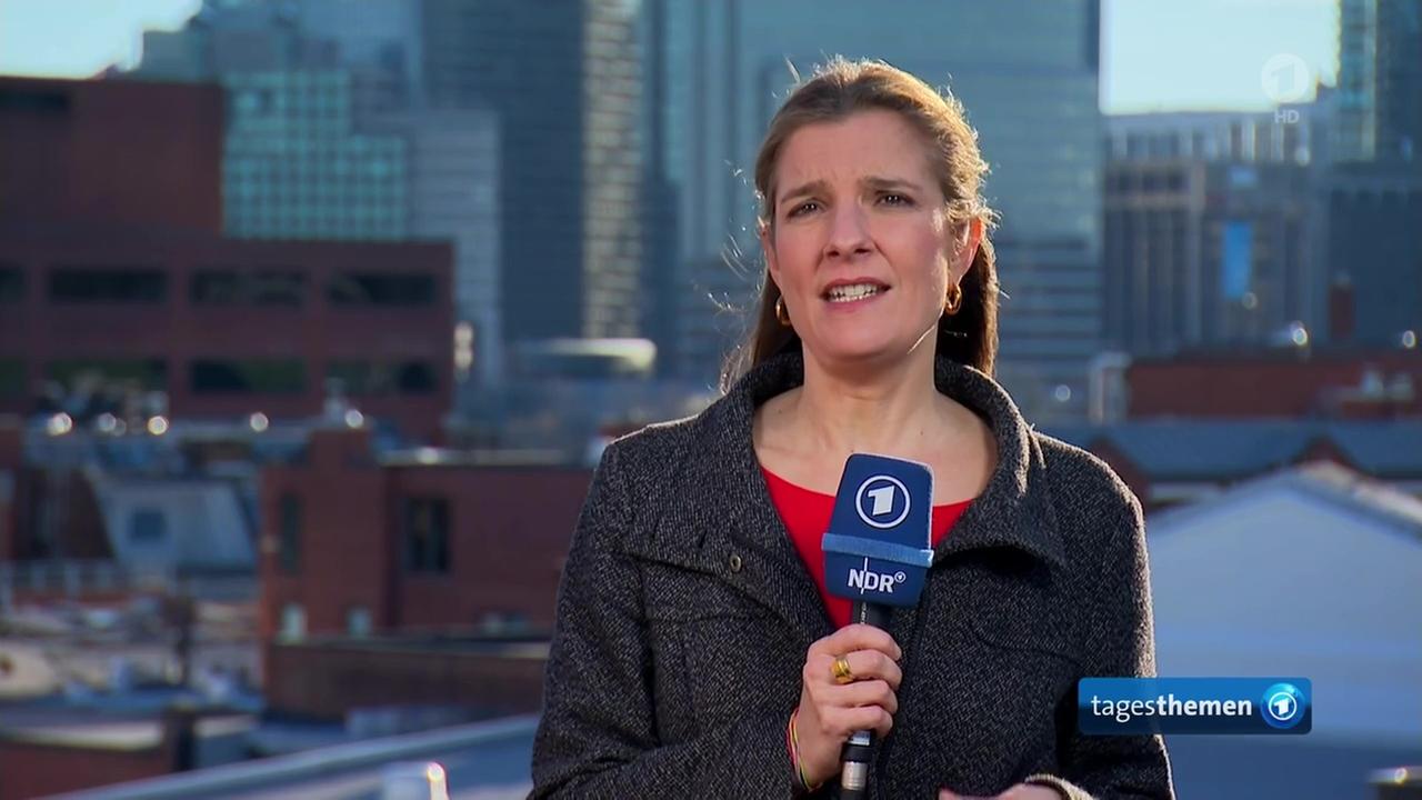 Kerstin Klein, ARD Washington, mit Einschätzung über den zunehmenden Konflikt zwischen den USA ...