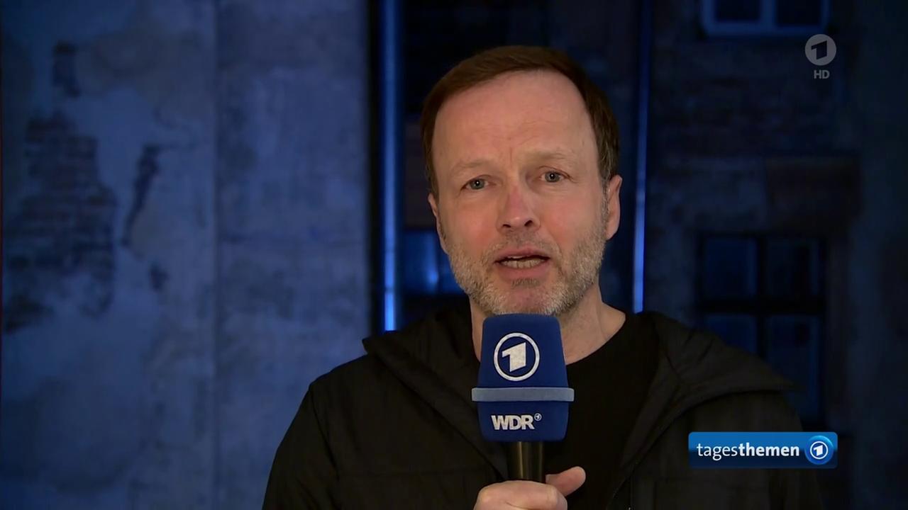 Georg Restle, WDR, zzt. Lwiw, zur Lage in der Westukraine | tagesschau.de