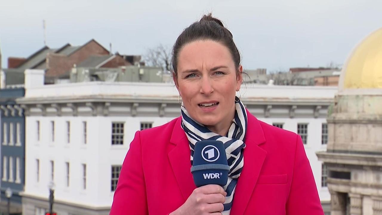 Sarah Schmidt, ARD Washington, zur Hoffnung auf eine Feuerpause in der ...
