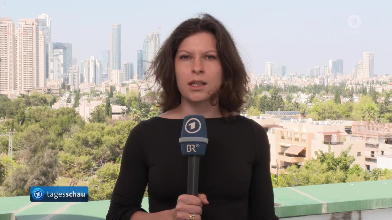 "Aktuell keine weiteren Angriffe erwartet", Hanna Resch, ARD Tel Aviv ...